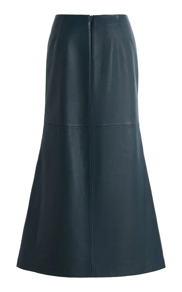 KALLMEYER Rhia Leather Maxi Skirt