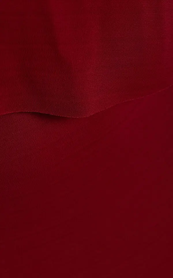 KALLMEYER Exclusive Giselle Draped Maxi Dress - Red