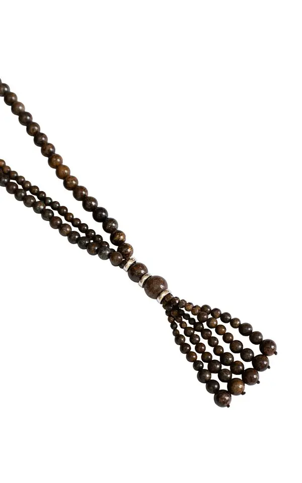 Le Sundial Venice Opera Bronzite Necklace