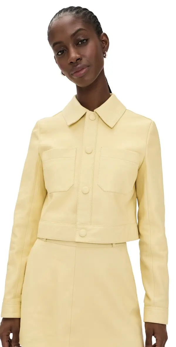 FRAME The Small Leather Jacket