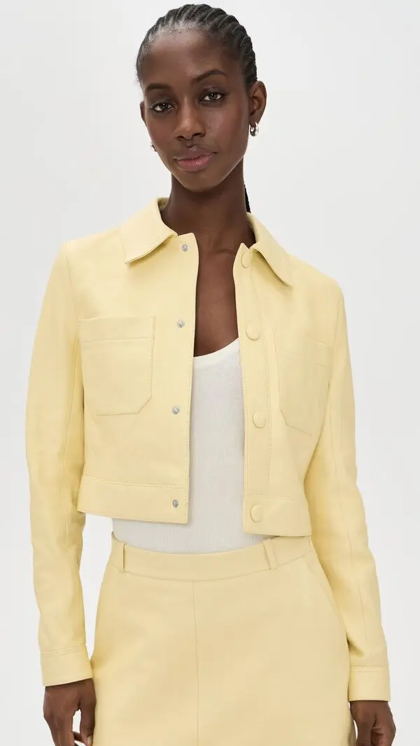 FRAME The Small Leather Jacket