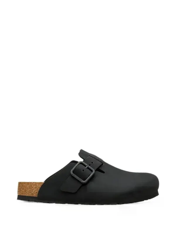 BIRKENSTOCK Boston Mules - Black
