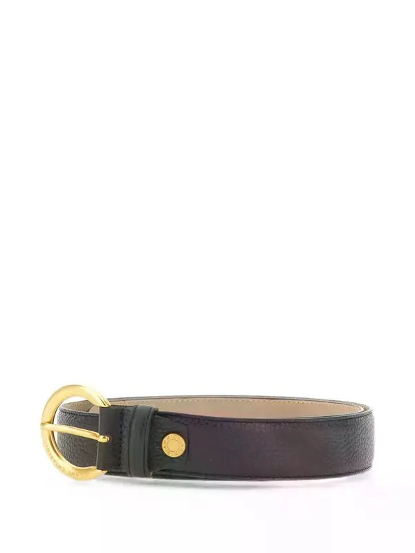 GIANNI CHIARINI Hammered Leather Belt