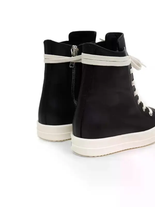 Rick Owens Tower Leather High-top Sneakers