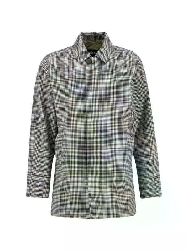 Barbour Roking Single-breasted Coat - Neutrals