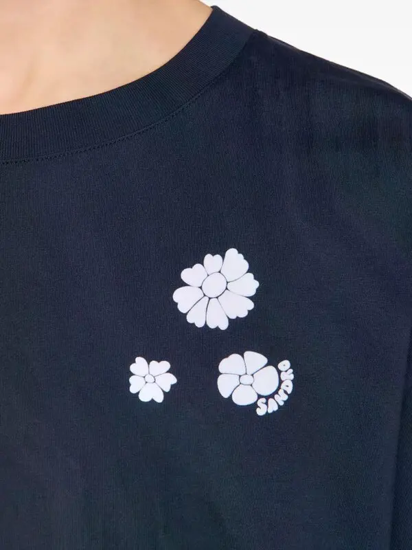 Sandro Floral-print T-shirt