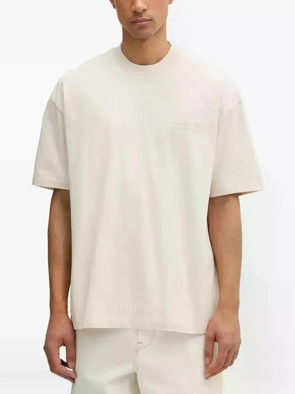 ALLSAINTS Xander Logo-embossed Crew-neck T-shirt