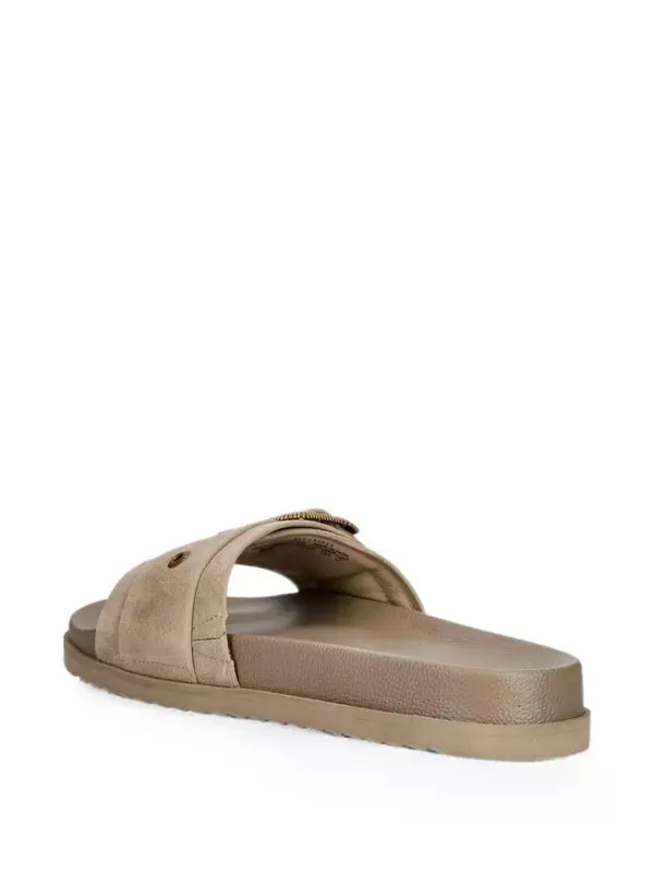 ALLSAINTS Ellie Western Buckle Slides