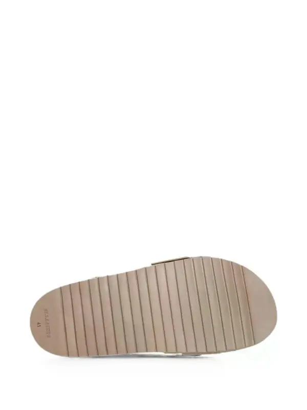 ALLSAINTS Ellie Western Buckle Slides