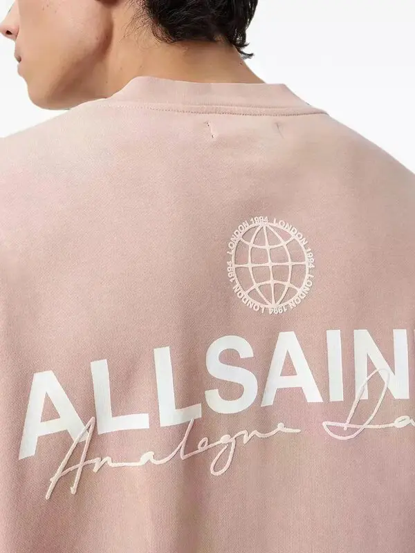 ALLSAINTS Emblem Logo Print Sweatshirt