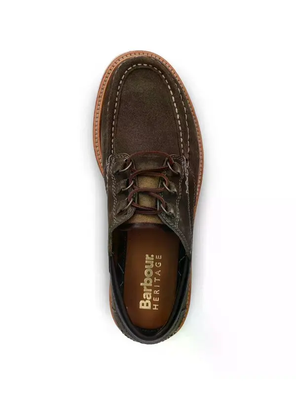 Barbour Murtun Contrast-stitch Derby Shoes