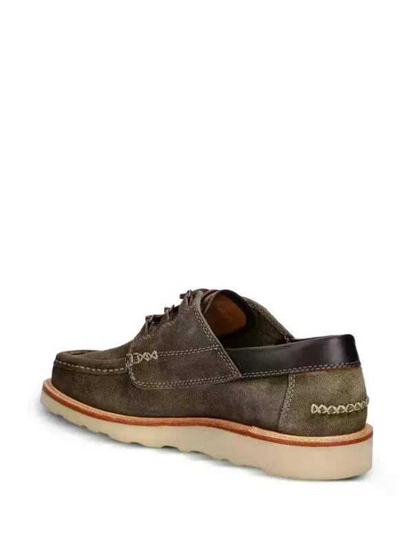 Barbour Murtun Contrast-stitch Derby Shoes
