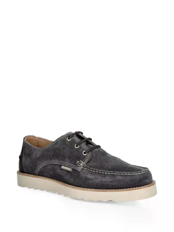 Barbour Moc-toe Suede Derby Shoes
