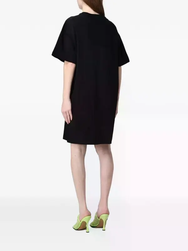 Moschino Graphic Print Mini T-shirt Dress