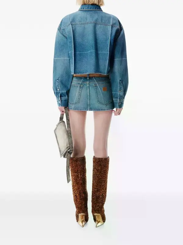 Alexander Wang Cropped Button-down Shirt