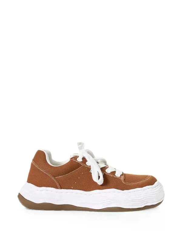 Mihara Yasuhiro Oliver Canvas Sneakers - Brown