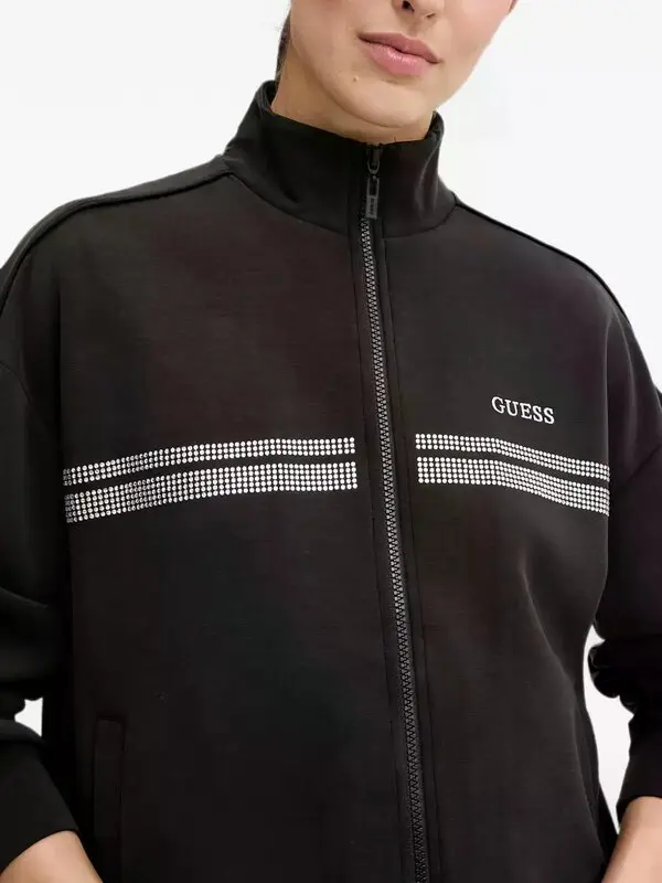 Guess Berthe Rhinestone-embellished Track Jacket