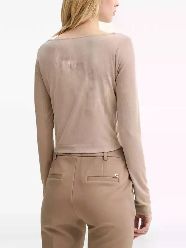Guess Cut-out Bow Detail Top