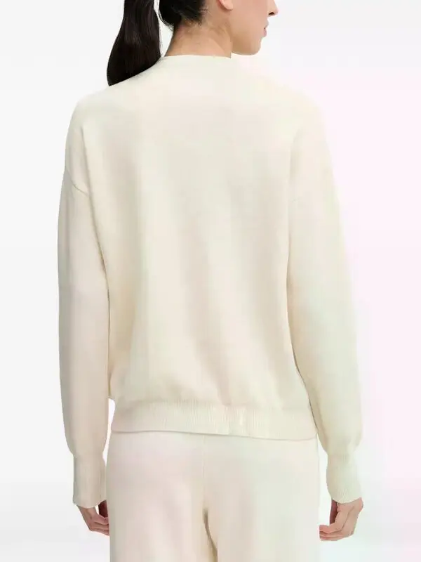 Guess Logo Detail Mock Neck Sweatshirt