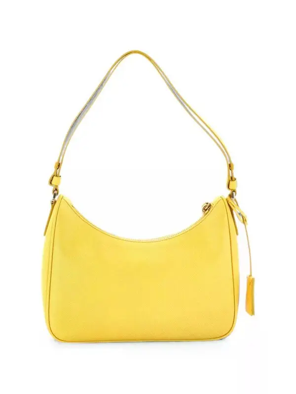 Prada Re-edition Hobo Saffiano Leather Mini Shoulder Bag