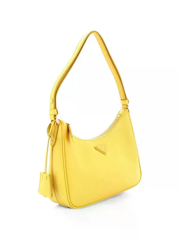 Prada Re-edition Hobo Saffiano Leather Mini Shoulder Bag