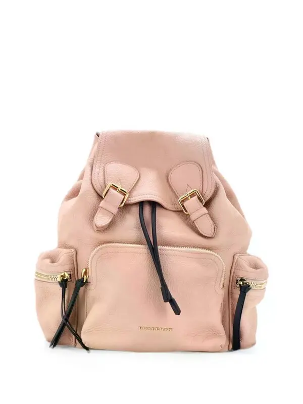 Burberry Leather Rucksack Backpack