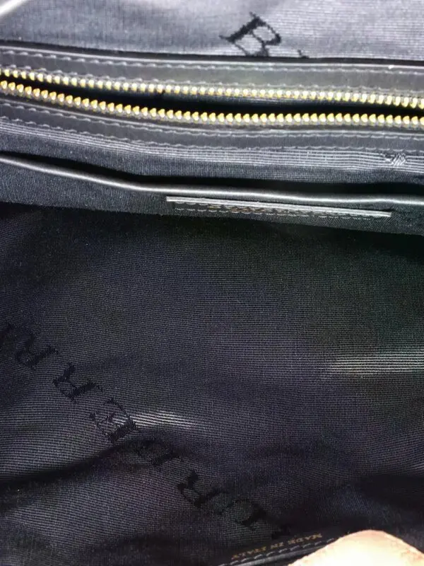 Burberry Leather Rucksack Backpack