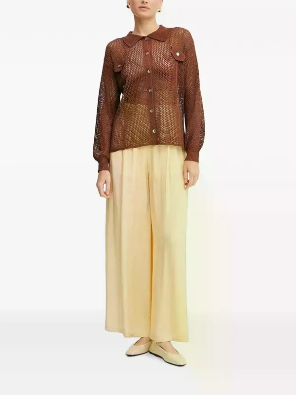 FRACOMINA Sheer Knit Cardigan