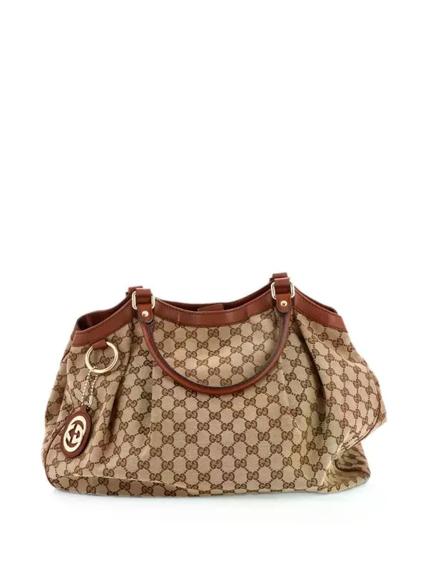 Gucci Sukey Gg Canvas Large Tote Bag