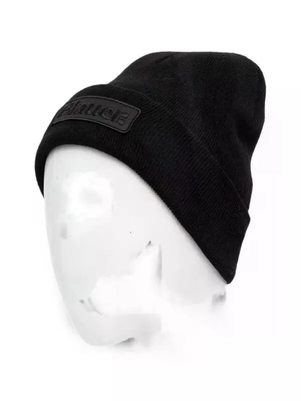 BLAUER. Logo Patch Beanie