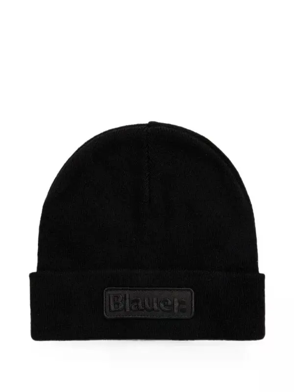 BLAUER. Logo Patch Beanie