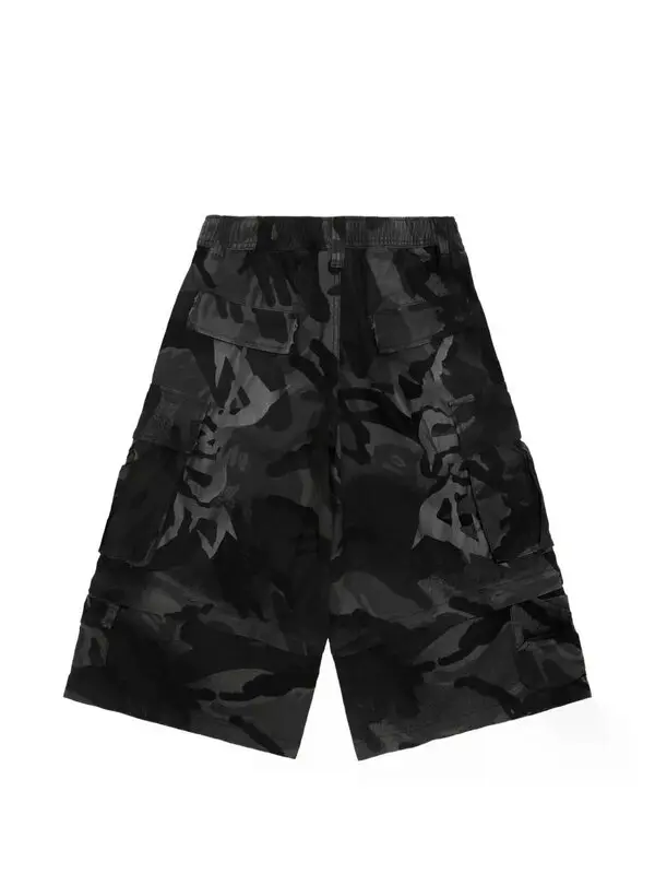 AAPE BY *A BATHING APE Camouflage Print Cargo Shorts