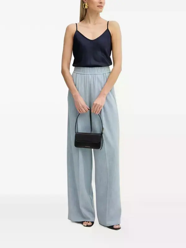 FRACOMINA V-neck Blouse With Adjustable Straps