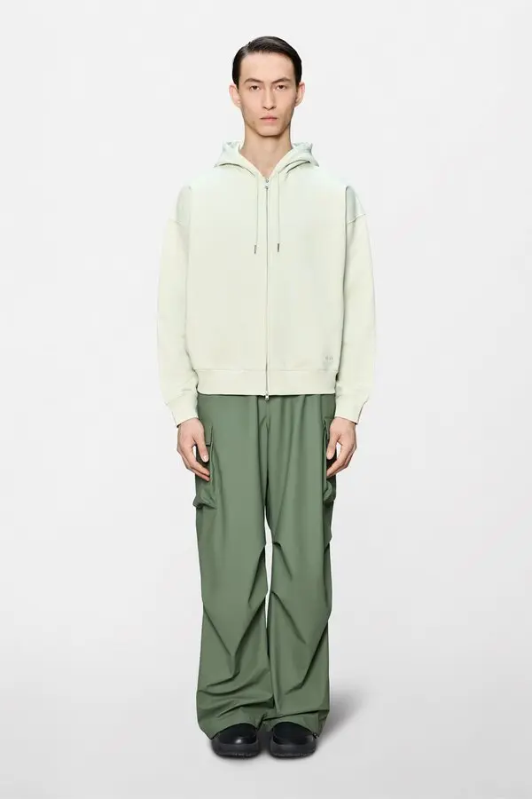 Rains Classic Zip Hoodie - Green