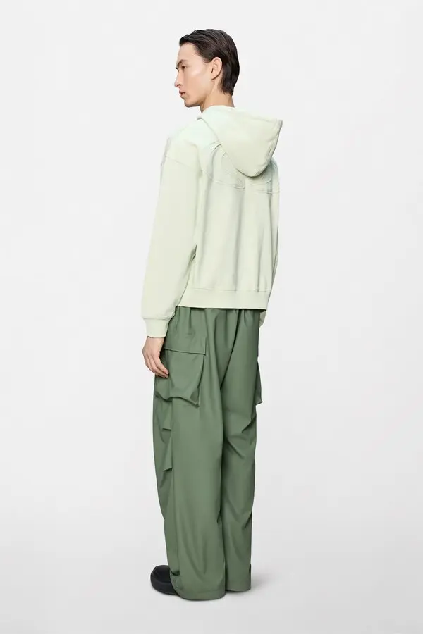 Rains Classic Zip Hoodie - Green