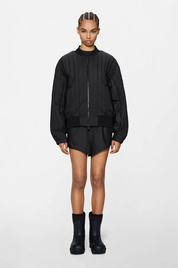 Rains Koya Vision Bomber Jacket - Black