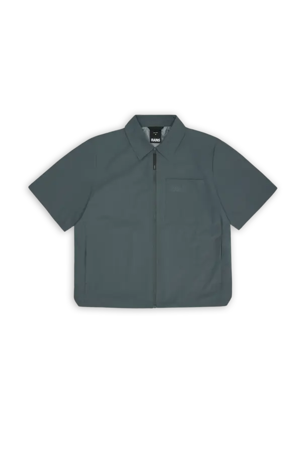 Rains Mito Short Sleeve Shirt - Grey