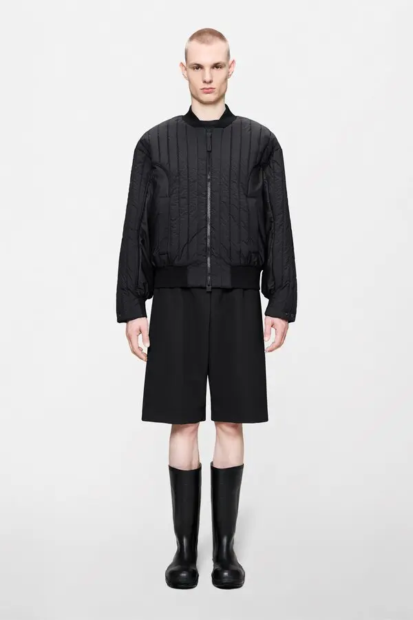 Rains Koya Vision Bomber Jacket - Black