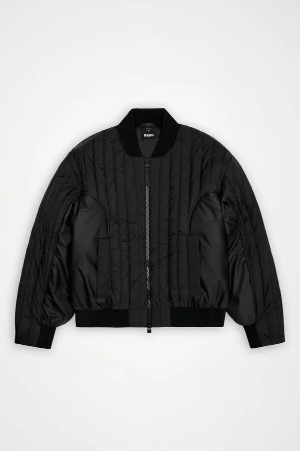 Rains Koya Vision Bomber Jacket - Black