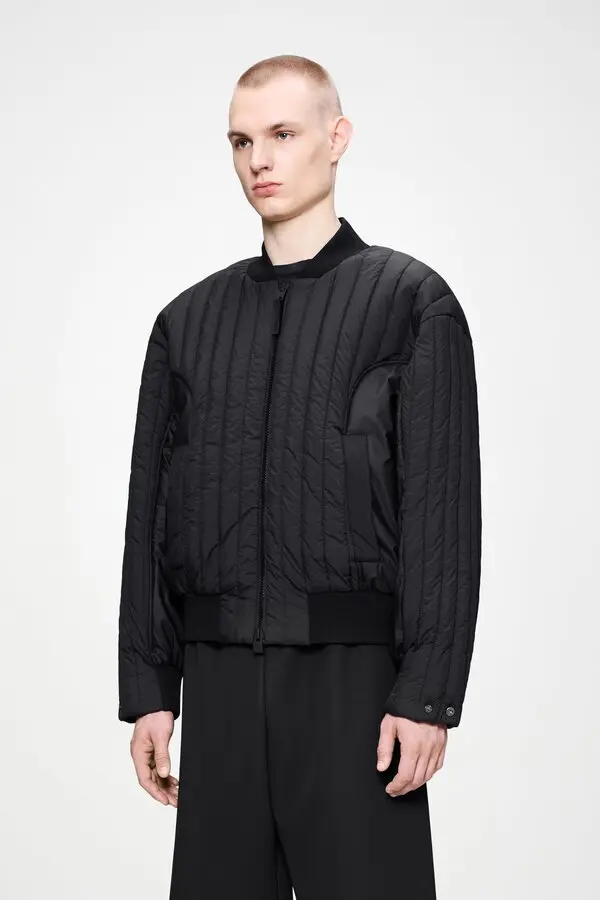 Rains Koya Vision Bomber Jacket - Black