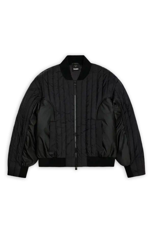 Rains Koya Vision Bomber Jacket - Black