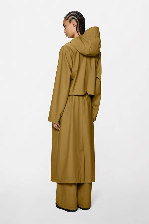 Rains Bold Longest Jacket - Dawn