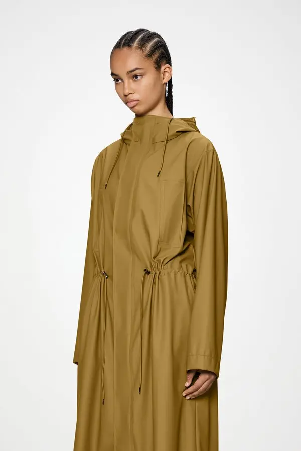 Rains Bold Longest Jacket - Dawn