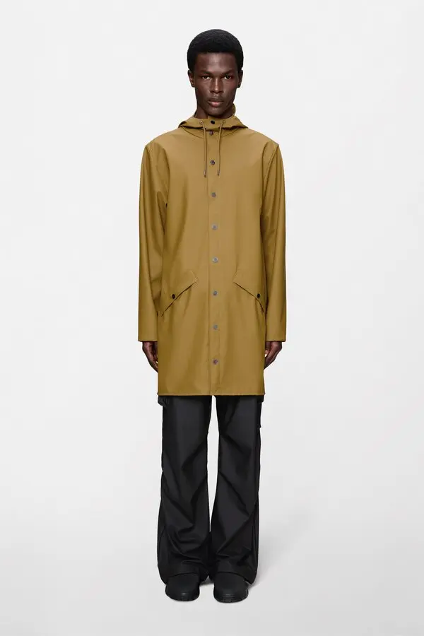 Rains Long Jacket - Dawn