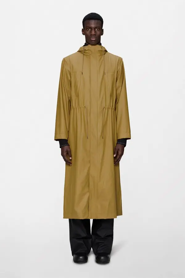 Rains Bold Longest Jacket - Dawn