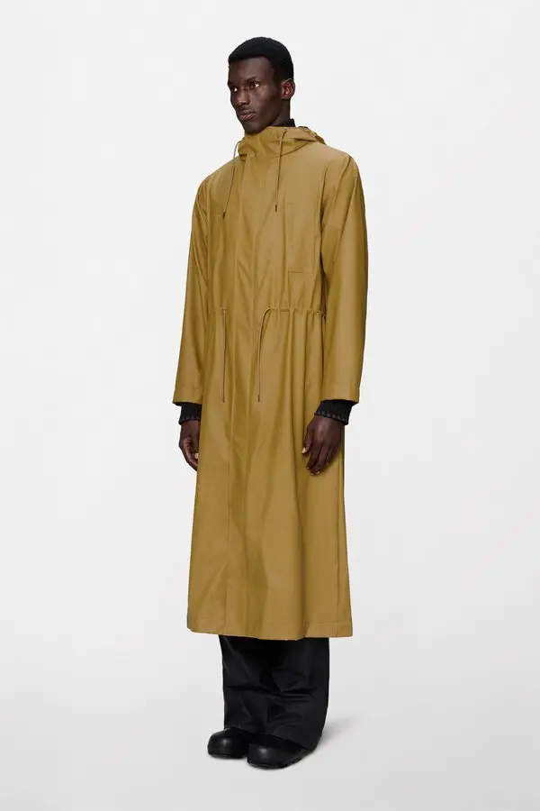 Rains Bold Longest Jacket - Dawn