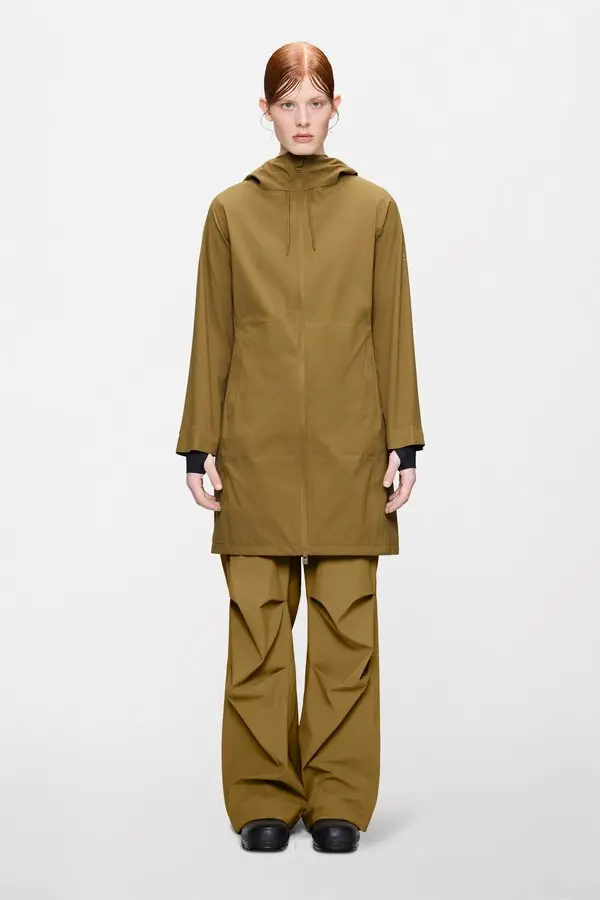 Rains Suva Hardshell Long W Jacket - Dawn