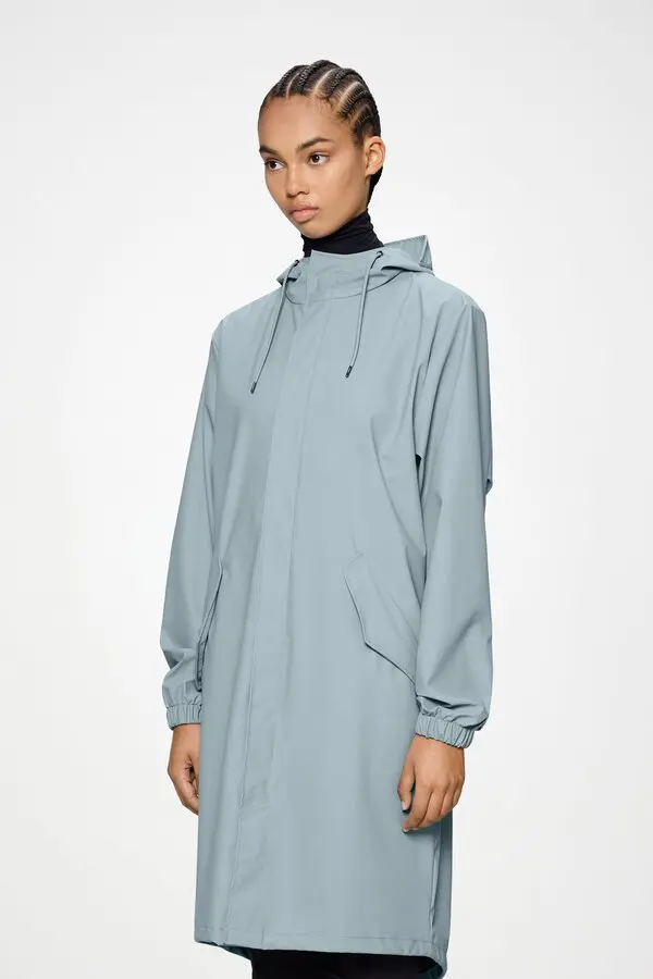 Rains Fishtail Parka - Pool