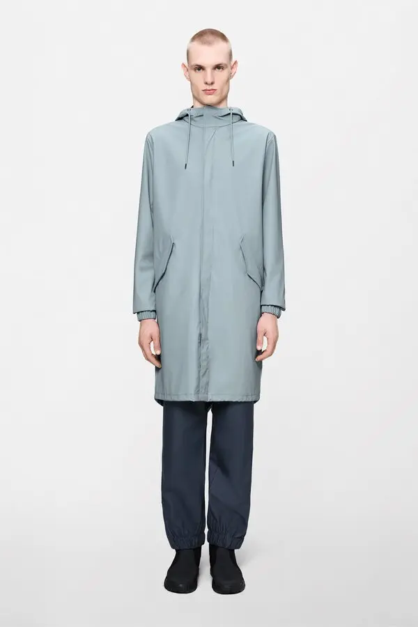 Rains Fishtail Parka - Pool
