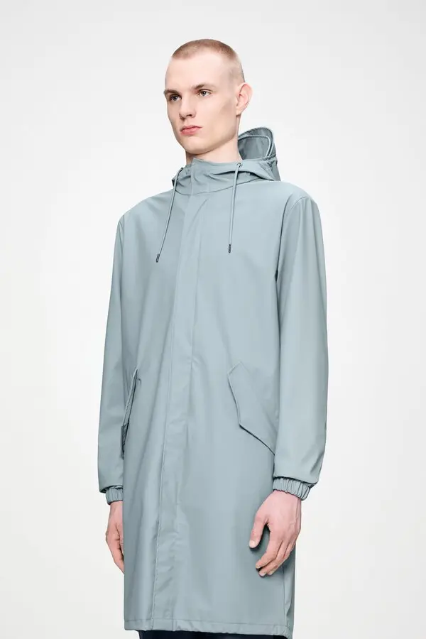Rains Fishtail Parka - Pool